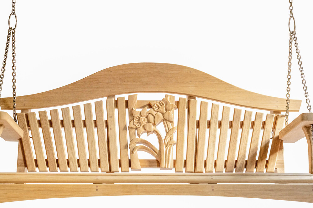 The RHS Four Seasons Swing Seat, Now Celebrating the Daffodil | Sitting ...
